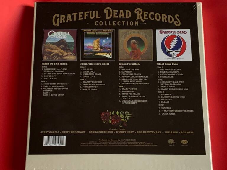 GRATEFUL DEAD " GRATEFUL DEAD RECORDS COLLECTION " 4 LP ,EDICIÓN ...