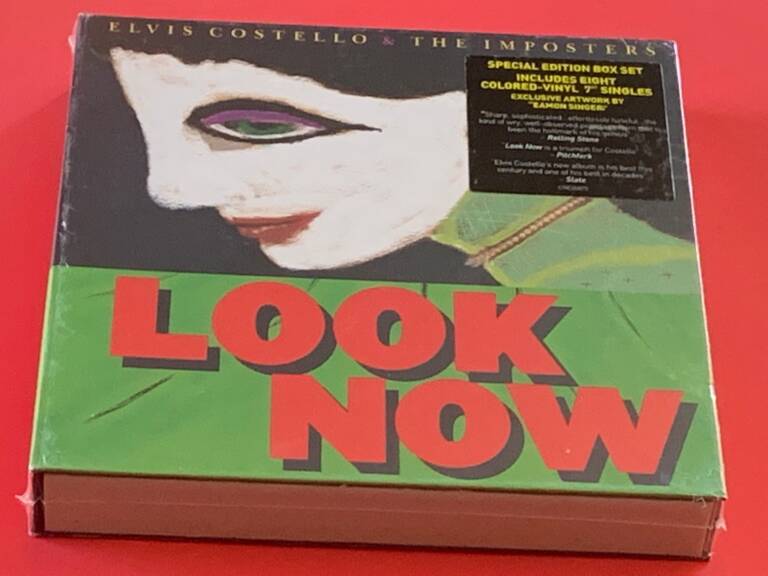 ELVIS COSTELLO " LOOK NOW " 8 SINGLES BOX, EDICIÓN LIMITADA - Tienda de ...