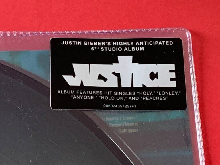 JUSTIN BIEBER " JUSTICE " 2 LP PICTURE DISC - Tienda de discos y ...