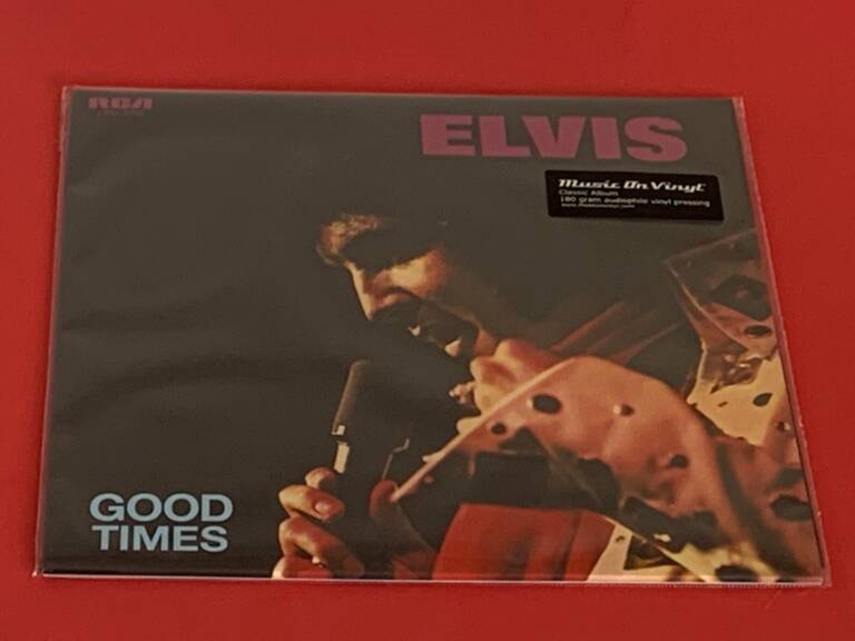 ELVIS PRESLEY " GOOD TIMES " 1 LP. VINILO DE 180 GR. - Tienda de discos ...